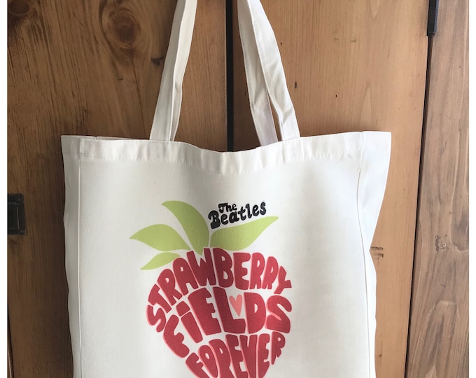 Band Tote Bag the Beatles Band Tote Bag Beatles Fan Gift Vintage Band ...