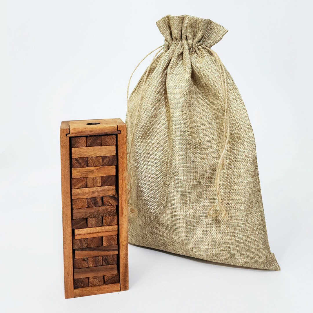 Mini-jenga Game, Wooden Jenga, Classic Jenga, Stacking Game, Family ...