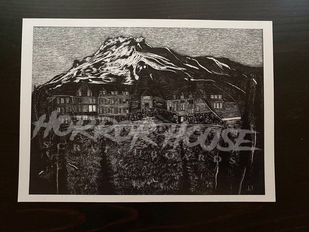 The Shining Scratchboard Art Print - Etsy