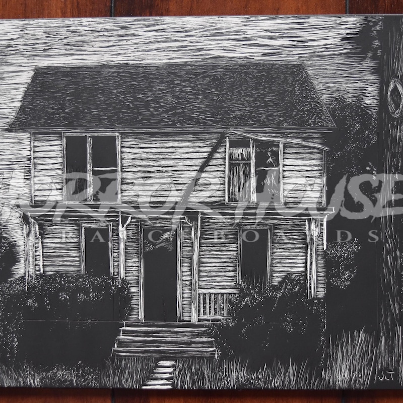 Scratchboard Art - Etsy