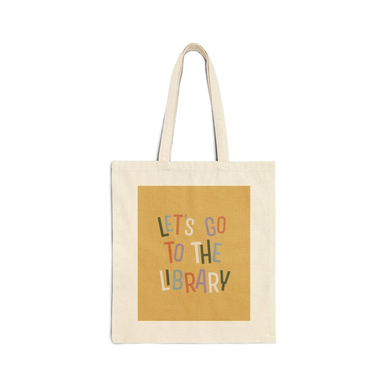 Library Tote Bag - Etsy