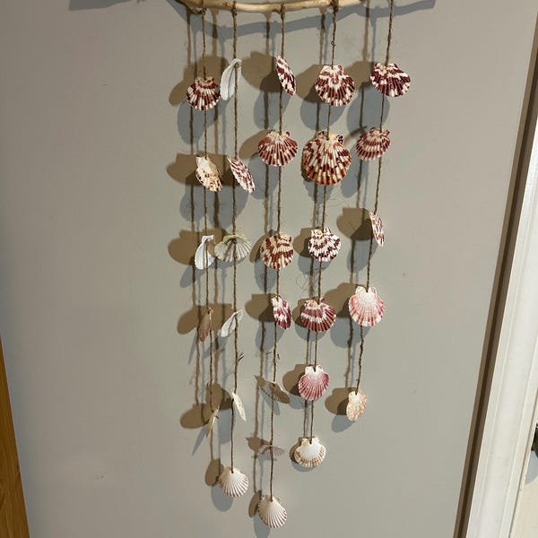 Sea Glass, Beach Glass Wind Chime, Wall Decor, Beach Decor - Etsy