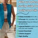 Vest Sewing Pattern PDF, Cropped Vest Waistcoat Pattern, Easy Women Pdf ...