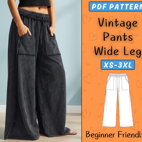 Loose Fit Pants - Etsy UK