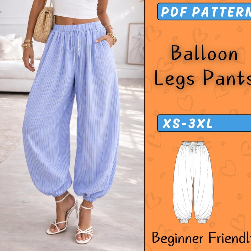Balloon Pants - Etsy