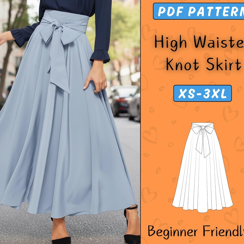 Knot Waist Sewing Pattern - Etsy