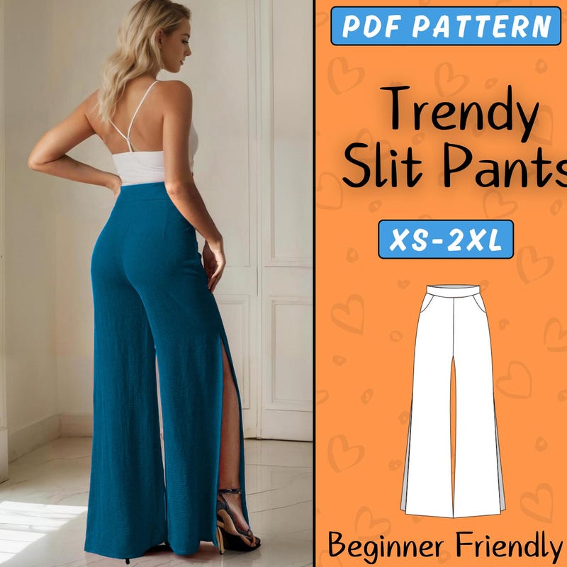 Pants Sewing Pattern - Etsy