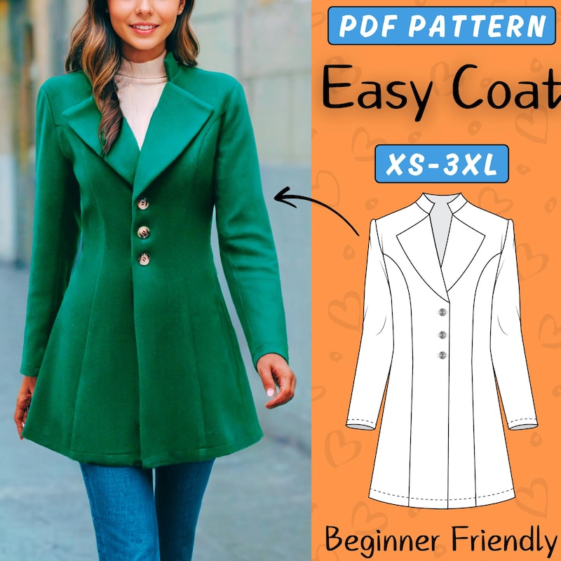 Womens Oversized Long Wool Coat - Etsy