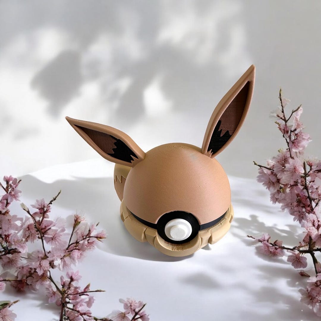 Eevee Monster Ball 3D Print - Etsy