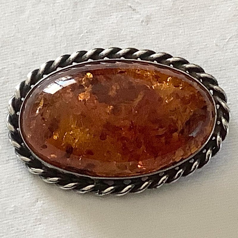 Amber Pin - Etsy