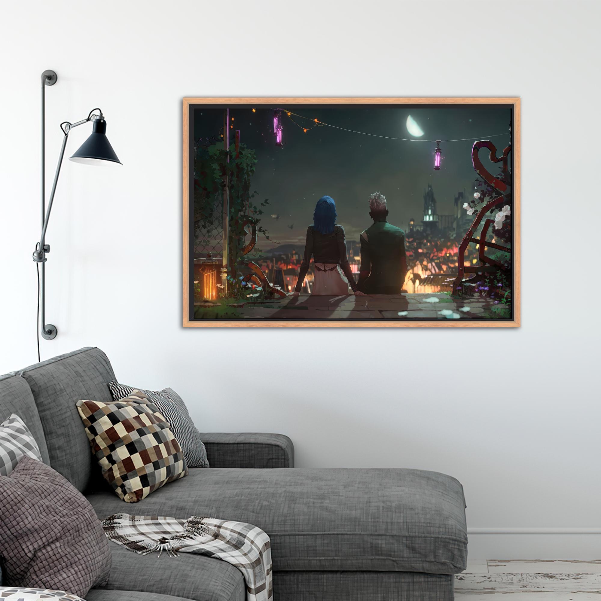Jinx and Ekko Art Canvas: Modern Game Room Decor - Etsy