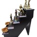 812inch Wooden Deities Stand, 5 Step Wooden Statue Temple, Wooden ...