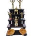 812inch Wooden Deities Stand, 5 Step Wooden Statue Temple, Wooden ...