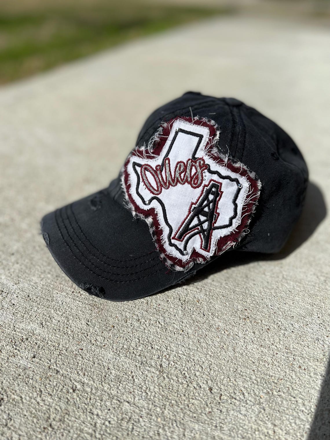 Custom Embroidered Patch Hat | Distressed Patch Hat for Any Occasion ...