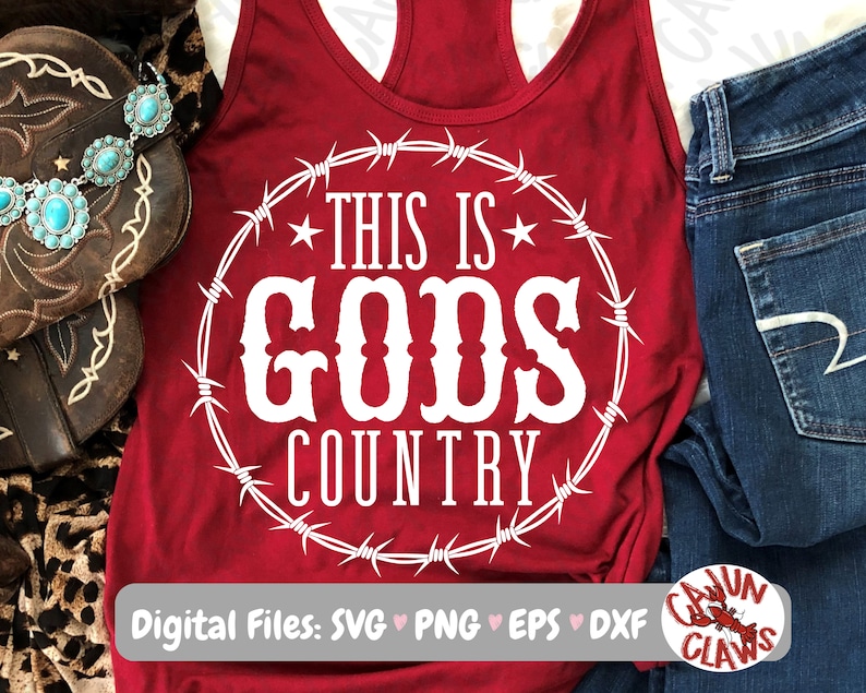 This is Gods Country Digital Design | Country Sayings SVG | Gods ...
