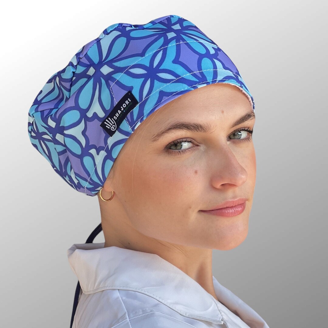 Urology Scrub Caps | Scrub Caps for Women | Medical Scrub Cap | Satin ...