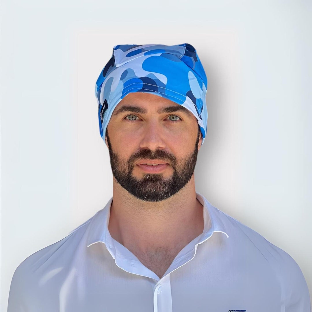 Men's Surgical Caps | Men's Scrub Cap | Stretchy Scrub Cap | Euro Scrub ...