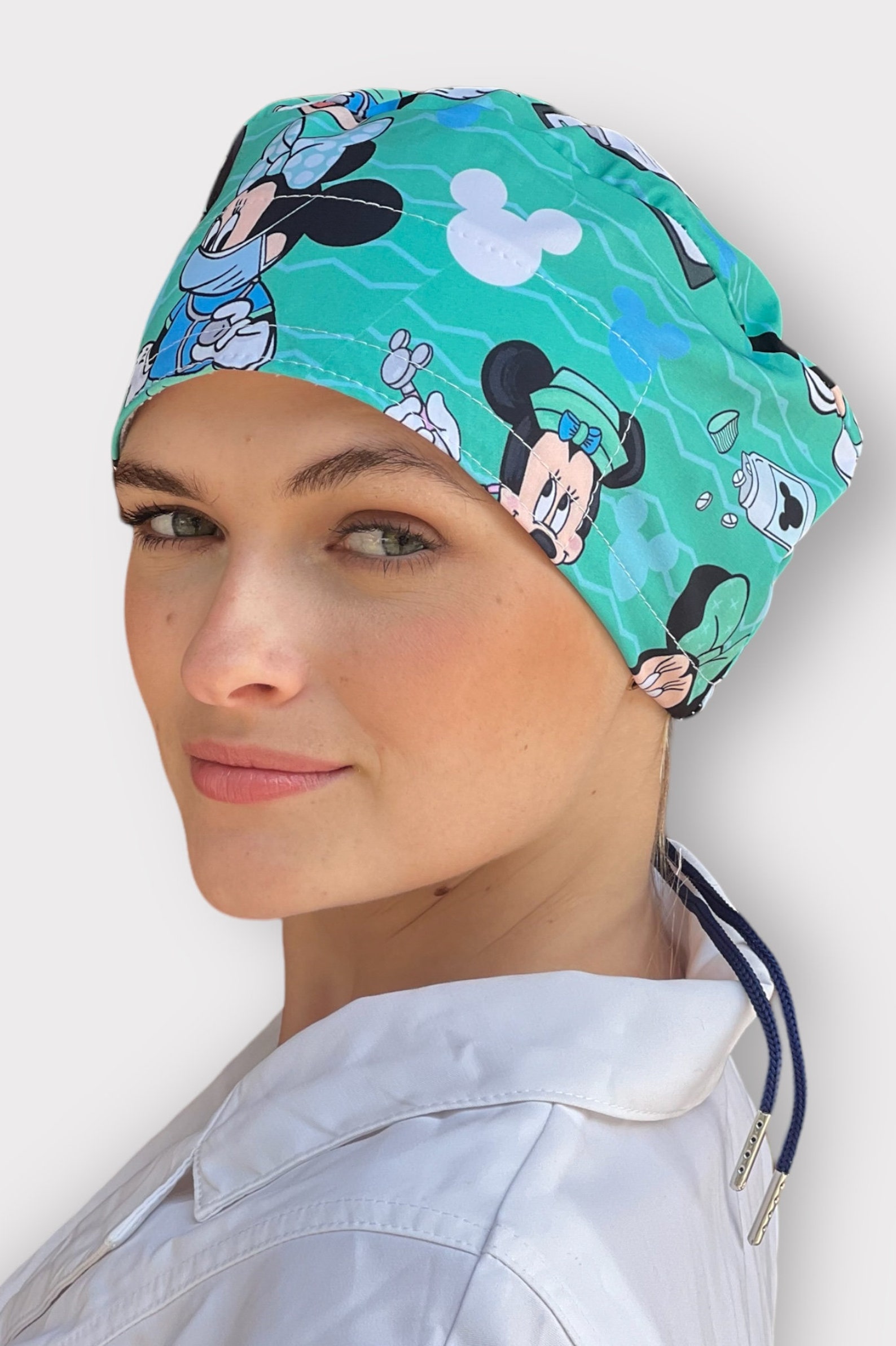 Minnie Operating Room Cap, Scrub Caps for Women, Medical Scrub Cap ...