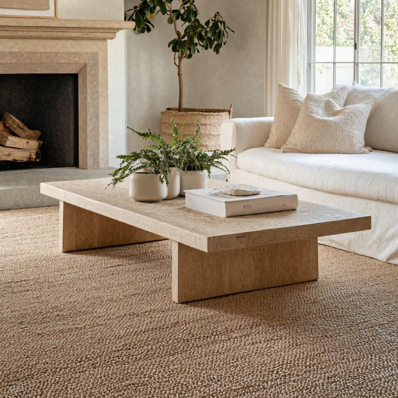 Raw Wood Coffee Table - Etsy