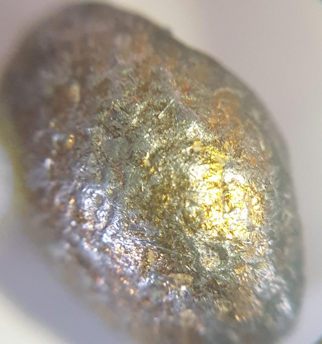 PD - Palladium With Gold Nugget..very Rare 2.5 Gr....#21 - Etsy
