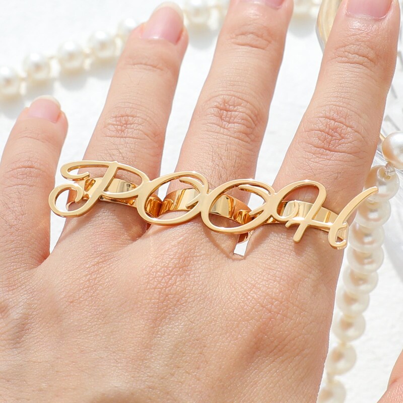 4 Finger Ring - Etsy