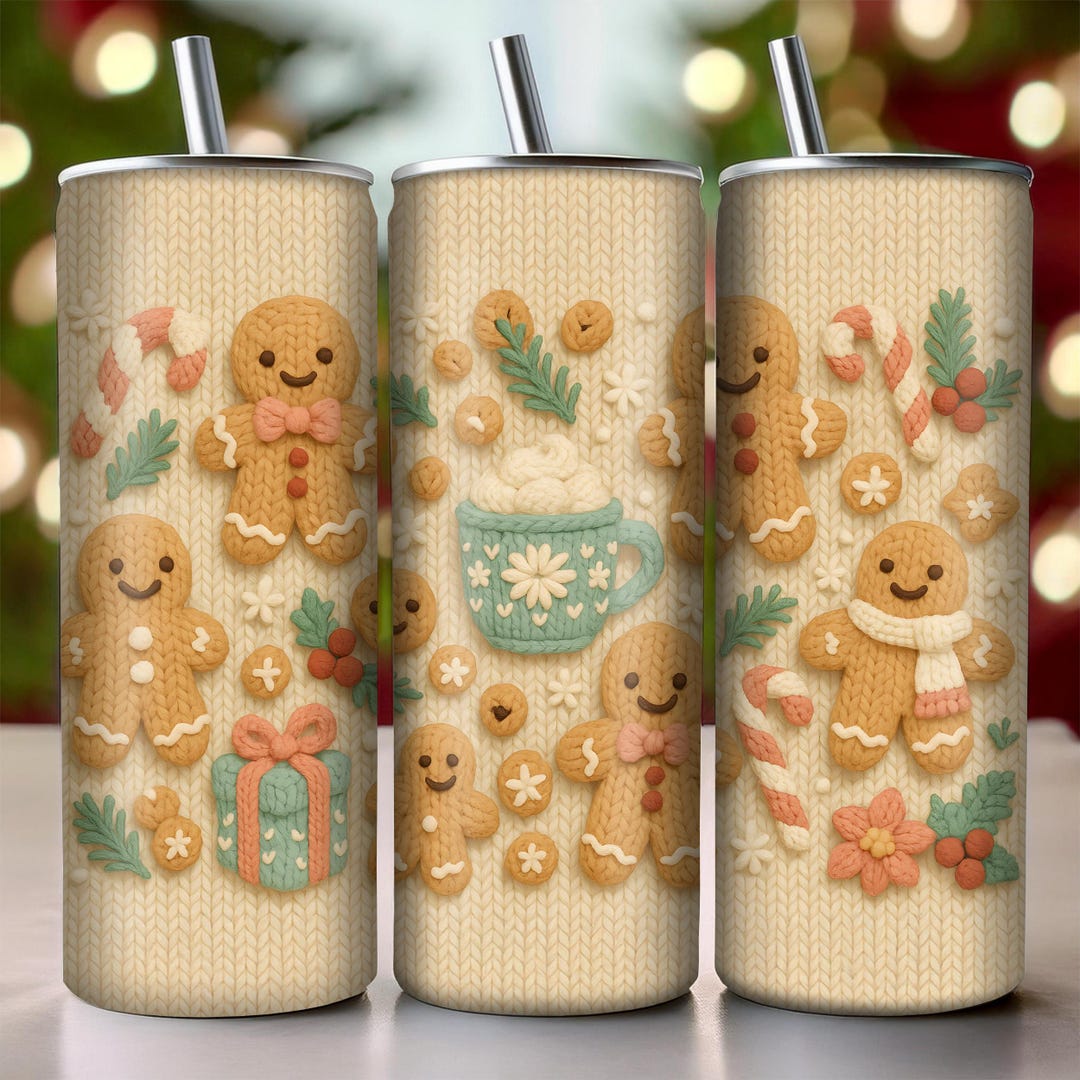 Faux Yarn Cookie Png,faux Yarn Christmas Tumbler Png,latch Hook Yarn ...