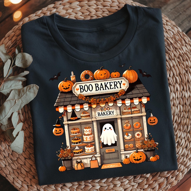 Halloween Boo Bakery PNG, Spooky Baker Halloween Png, Halloween Png ...