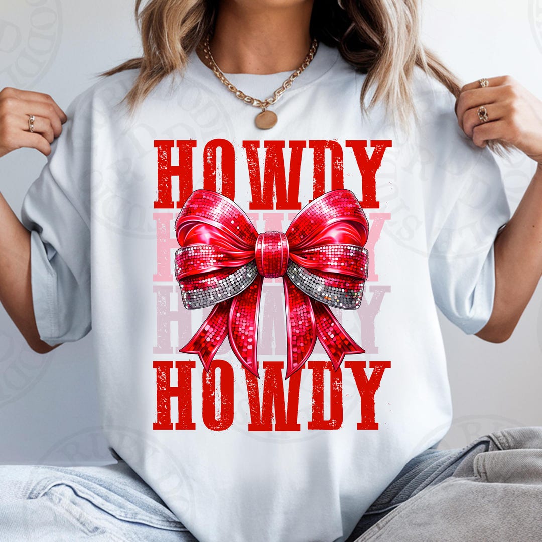 Howdy Christmas Png,merry Christmas Png, Christmas Bow Png, Coquette ...