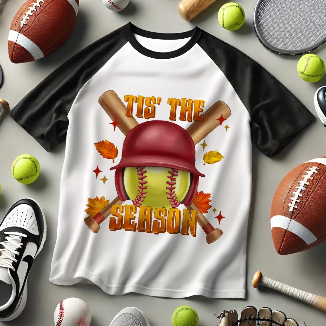 Tis' the Season Png, Fall Softball Png, Softball Png,happy Fall Y'all ...