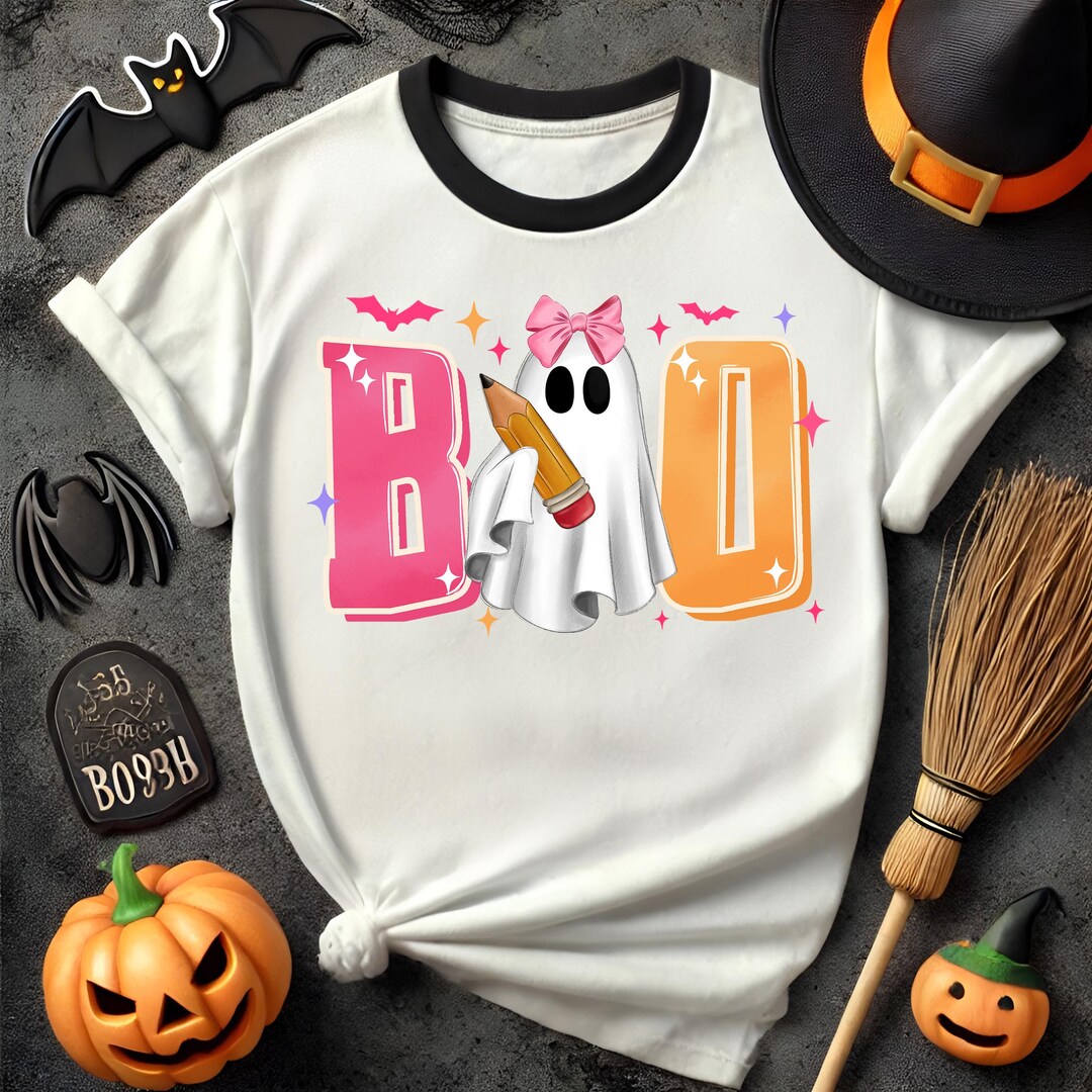 Boo Png, Halloween Png, Boo Teacher, Teacher Png, Teacher Life Png ...