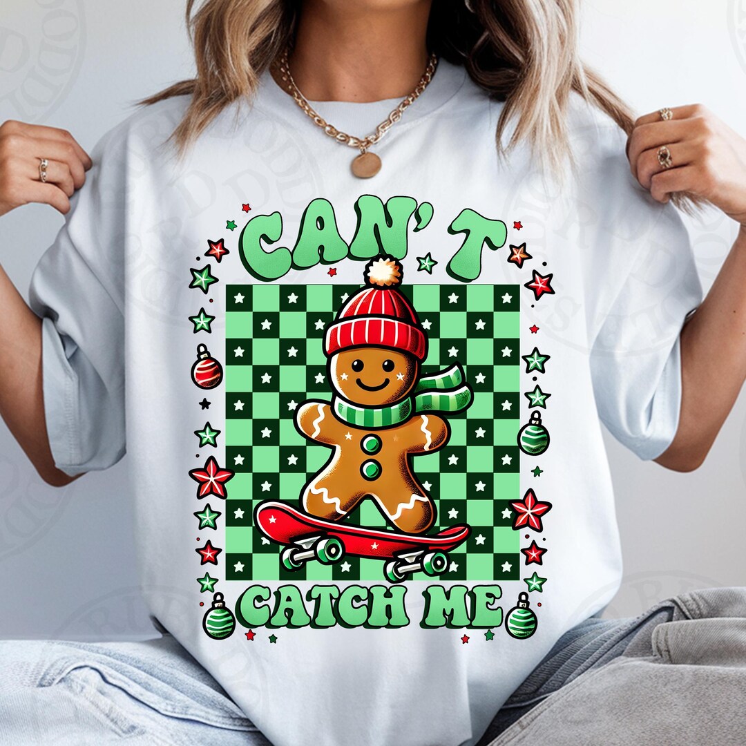 Cant Catch Me Png, Christmas Gingerbread Man Png,gingerbread Man Png ...