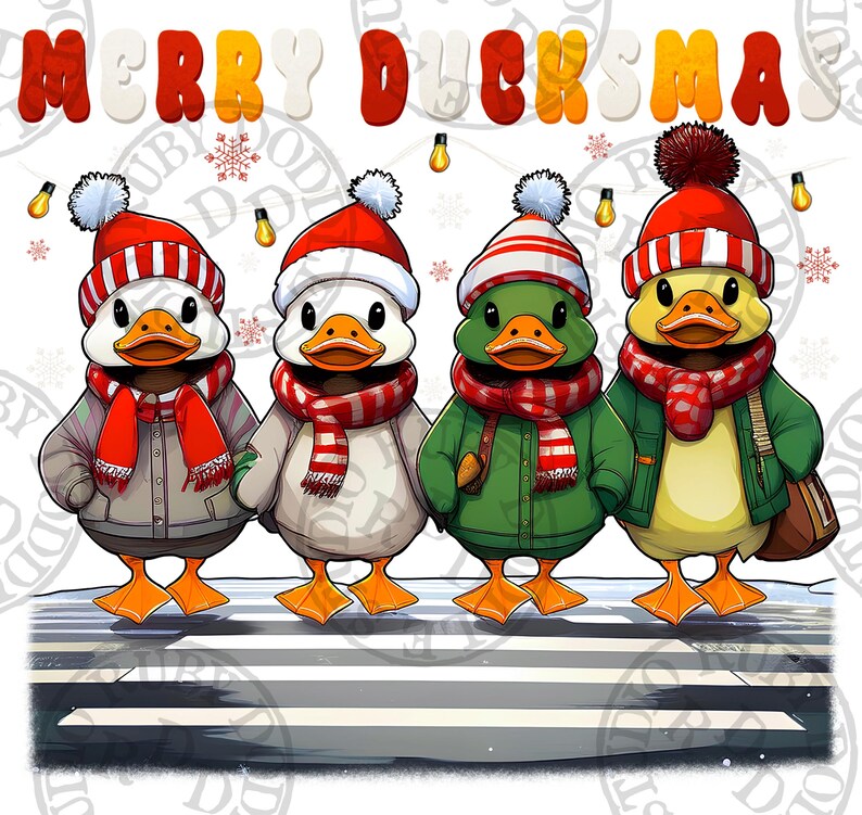 Merry Ducksmas Png,merry Christmas Png,christmas Duck Png,christmas ...