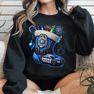 Christmas Police Sock Png, Police Png, Christmas Police Png, Christmas ...