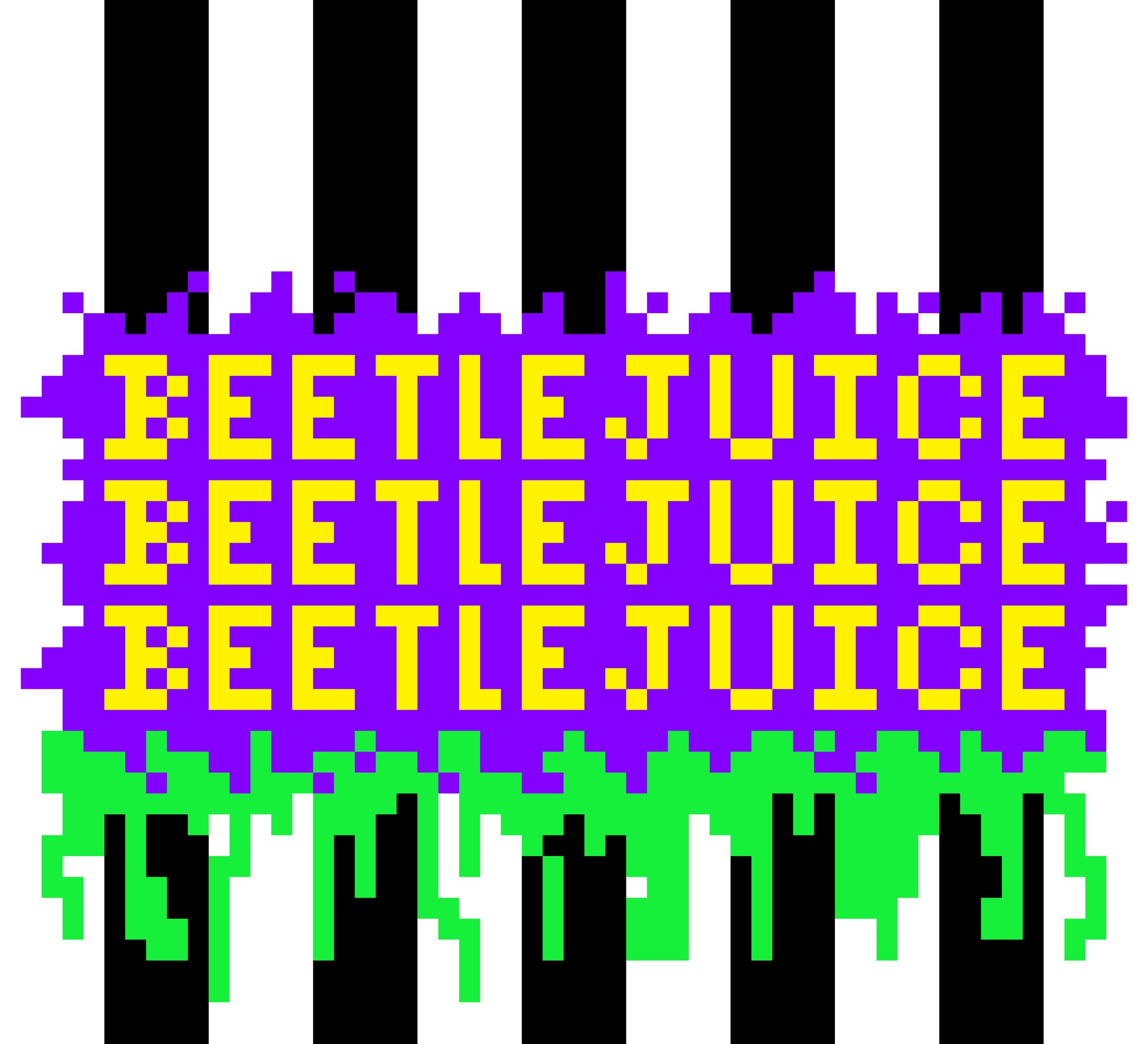 BEETLEJUICE Cross Stitch Pattern, Halloween, Beetlejuice 2 - Etsy