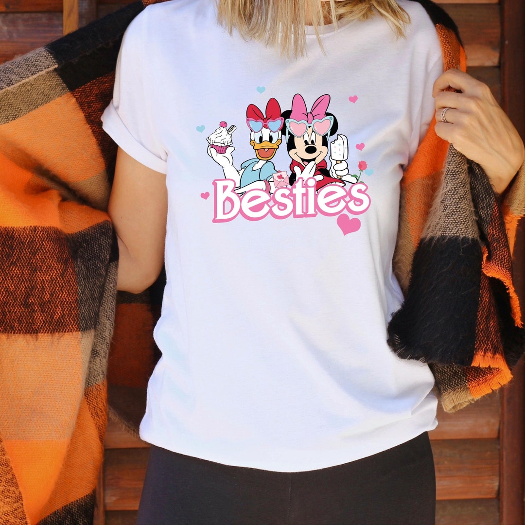 Disney Minnie Mouse y Daisy Duck Besties camisa, camisas de verano de Disney, camisa de Minnie ...