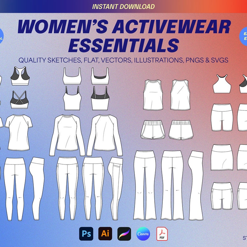 Activewear - Etsy