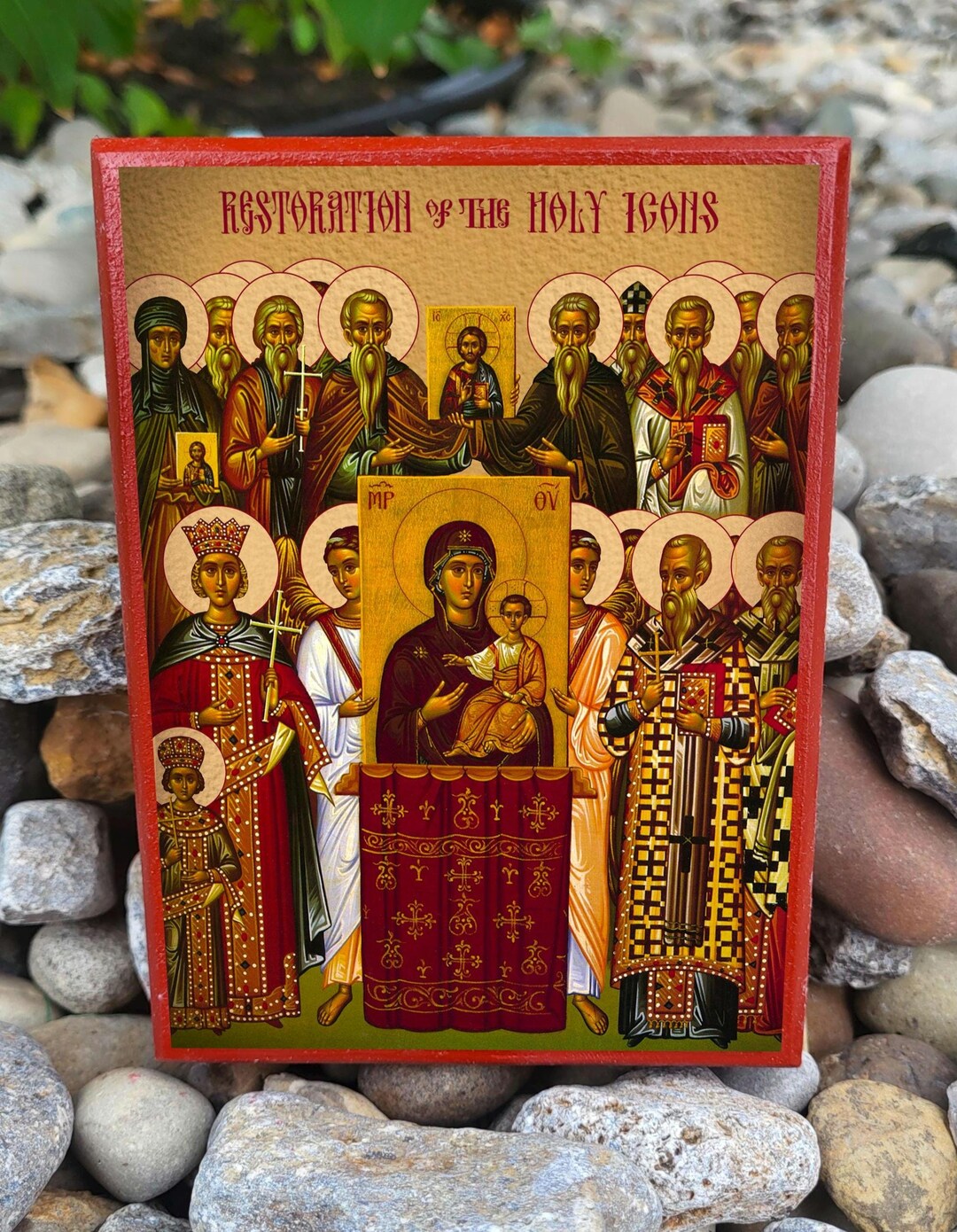 Restoration of the Holy Icons. Feast of Sunday of the Triumph of ...