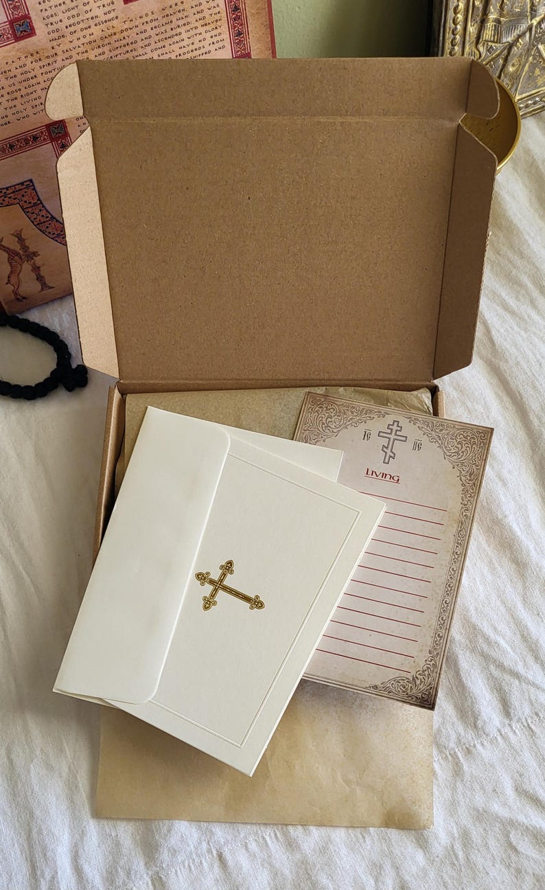 House Blessing Preparation Set – Orthodox Home Blessing Set With Candle ...