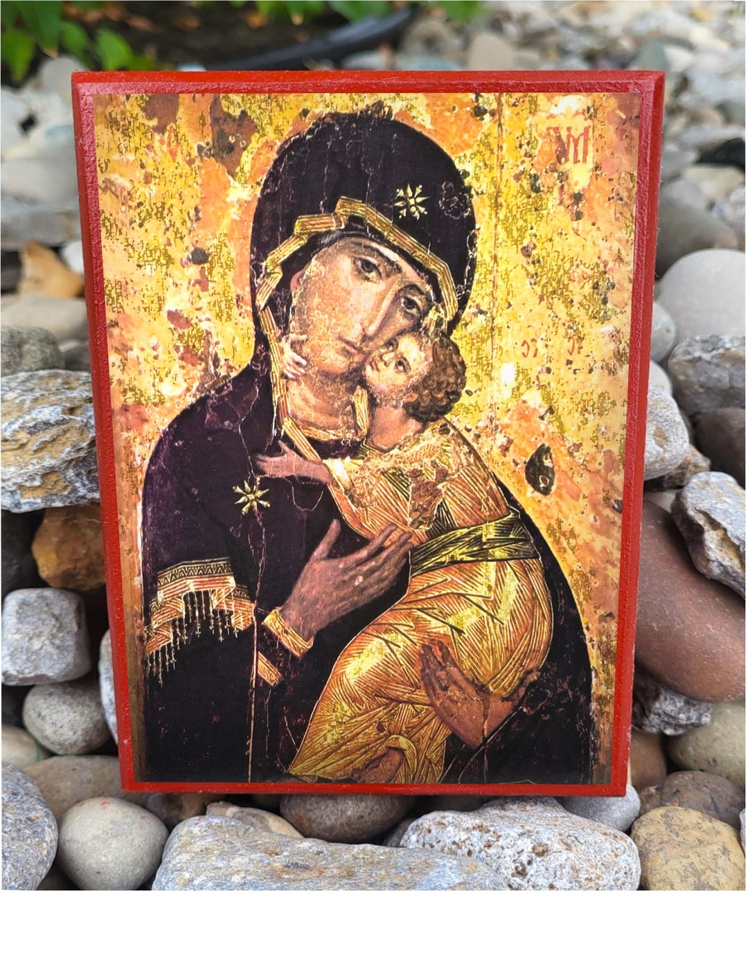 Orthodox Icon Theotokos of Vladimir - Etsy