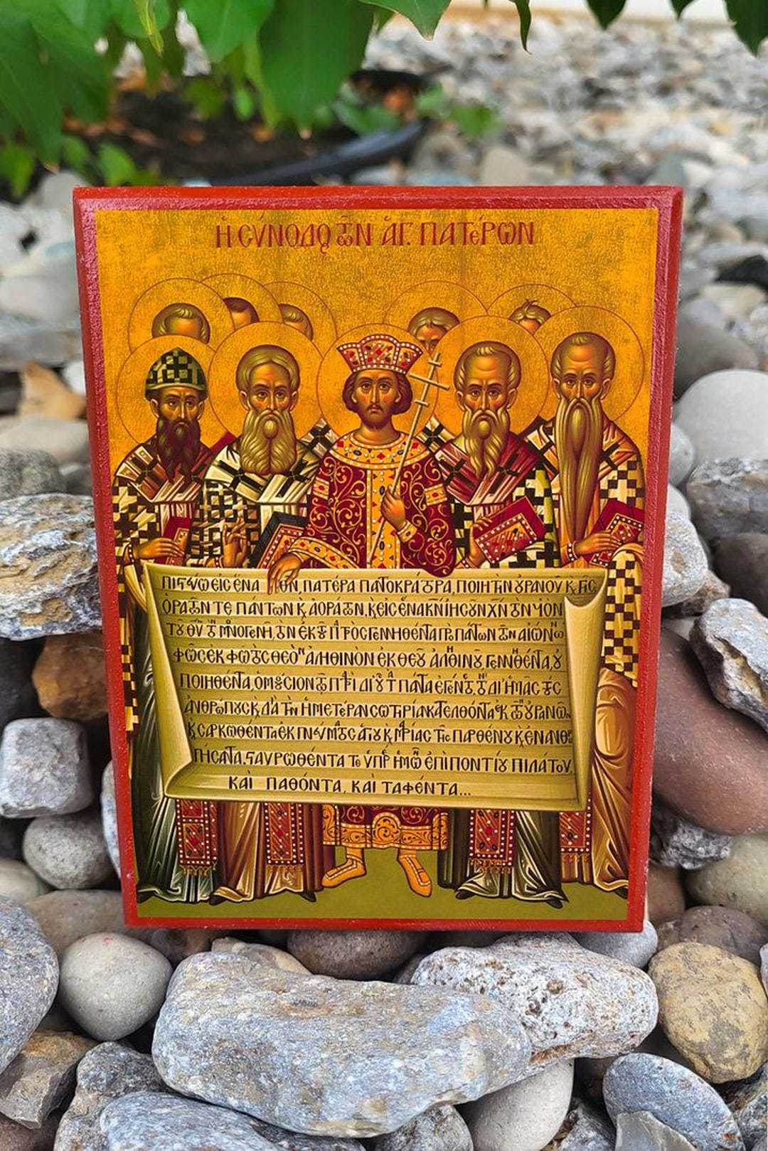 Sunday of the Holy Fathers Orthodox Icon Nicene Creed 381 - Etsy