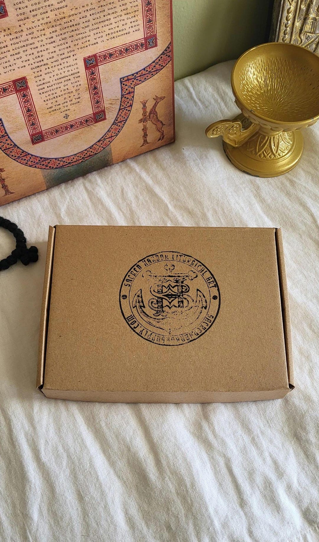 House Blessing Preparation Set – Orthodox Home Blessing Set With Candle ...