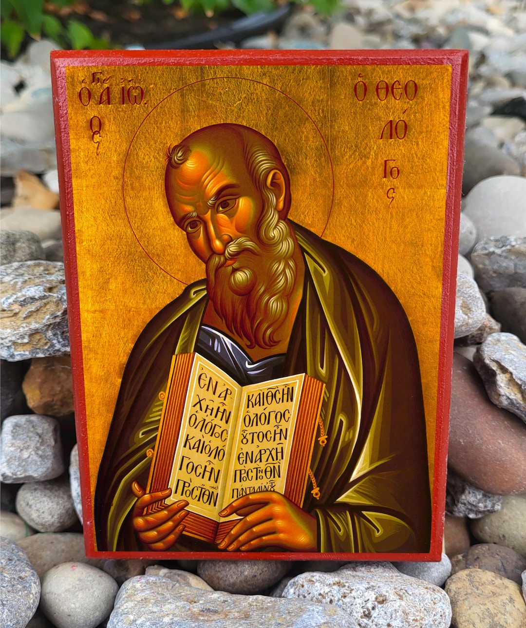 Saint John the Theologian Orthodox Icon - Etsy