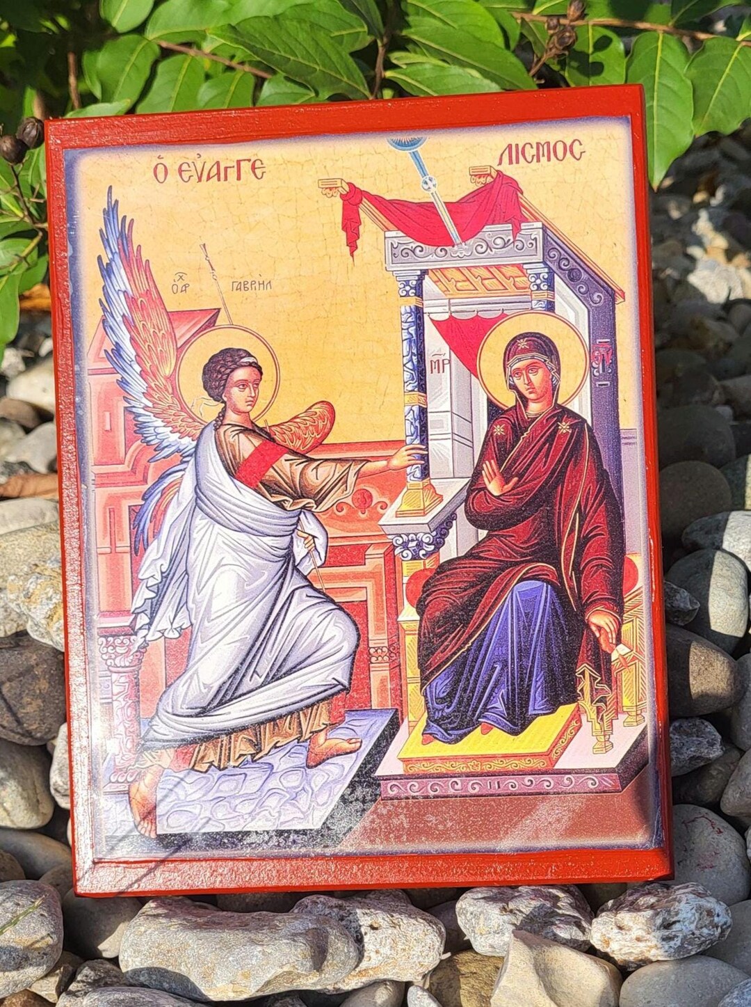 Orthodox Annunciation Icon Theotokos - Etsy