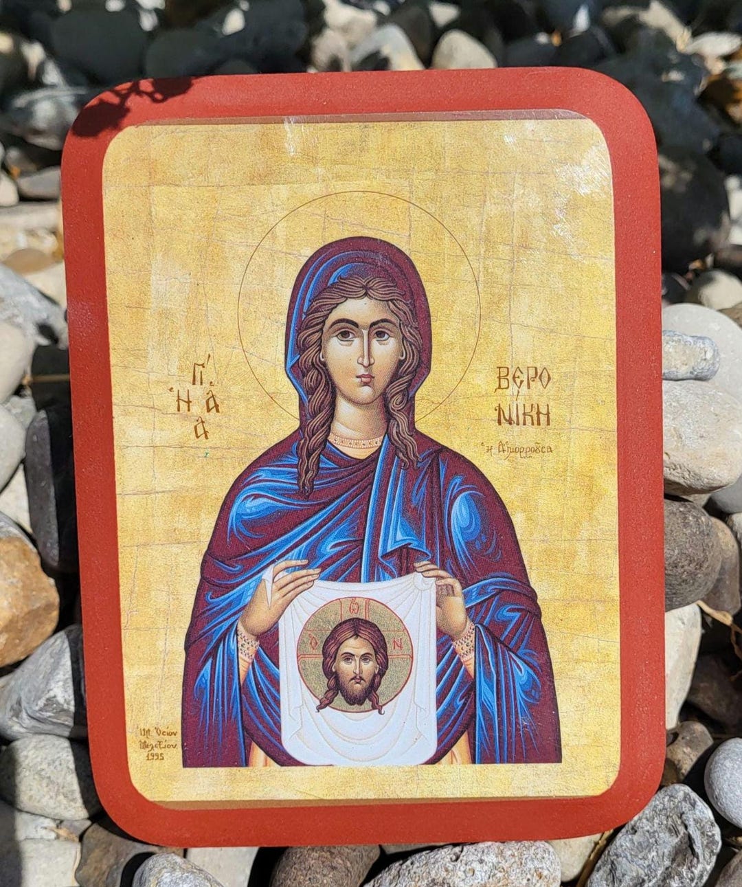 Orthodox Saint Veronica Byzantine Icon - Etsy