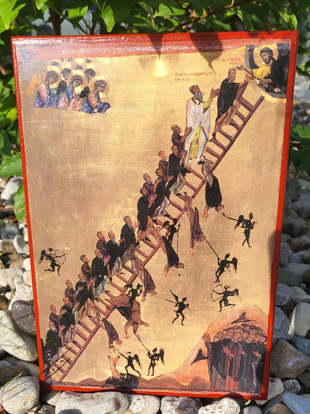 The Ladder of Divine Accent Orthodox Icon - Etsy