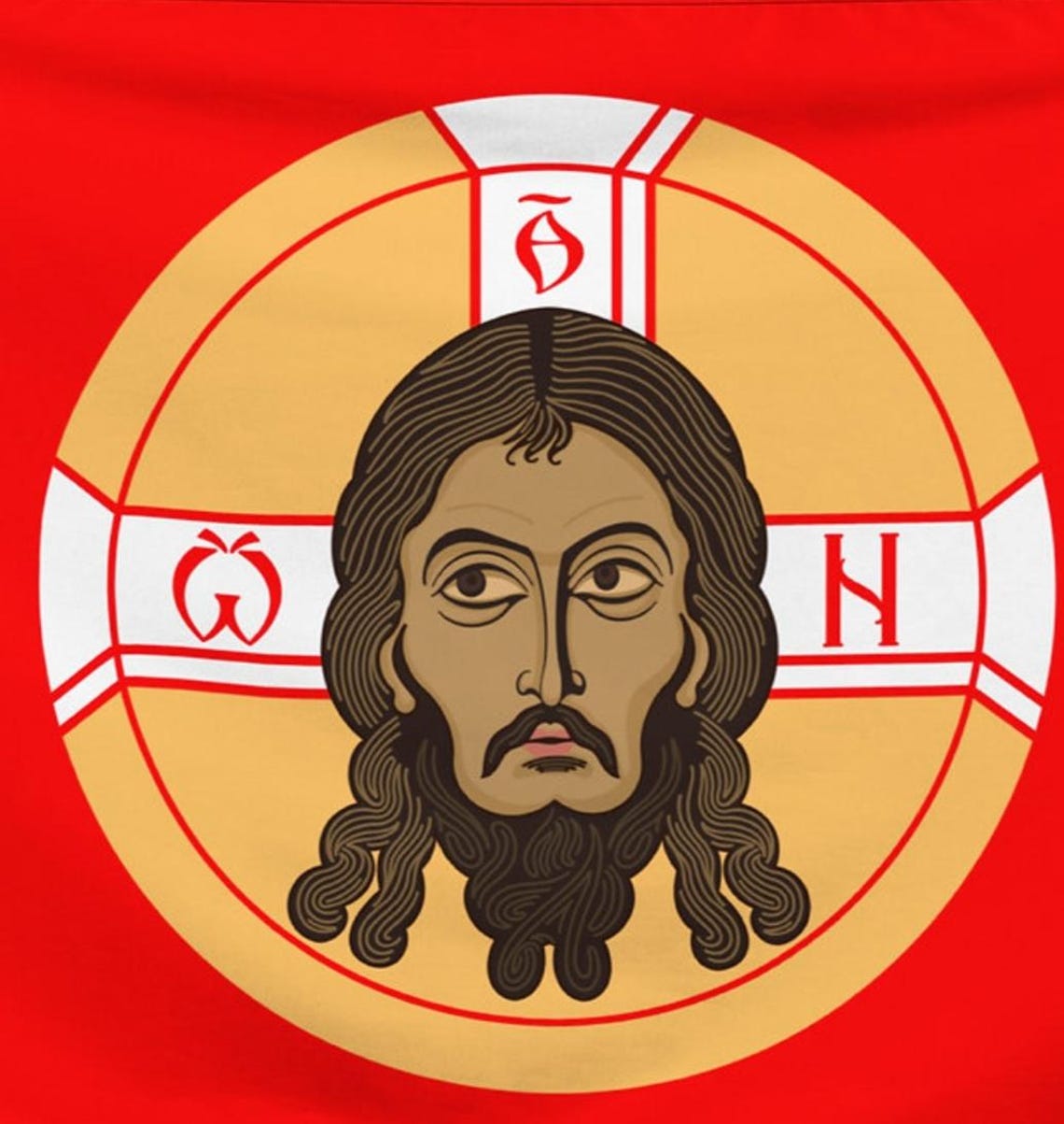 Holy Face of Christ Double-sided Orthodox Christian Flag - Etsy
