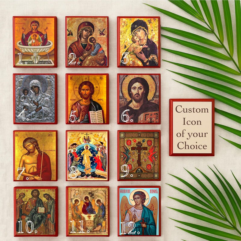 Plastic Orthodox Icons - Etsy