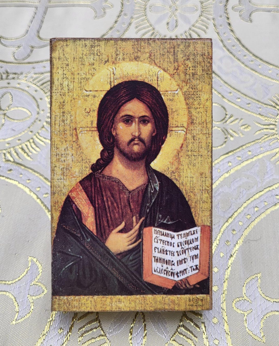 Vintage Jesus Christ the Teacher Icon - Etsy