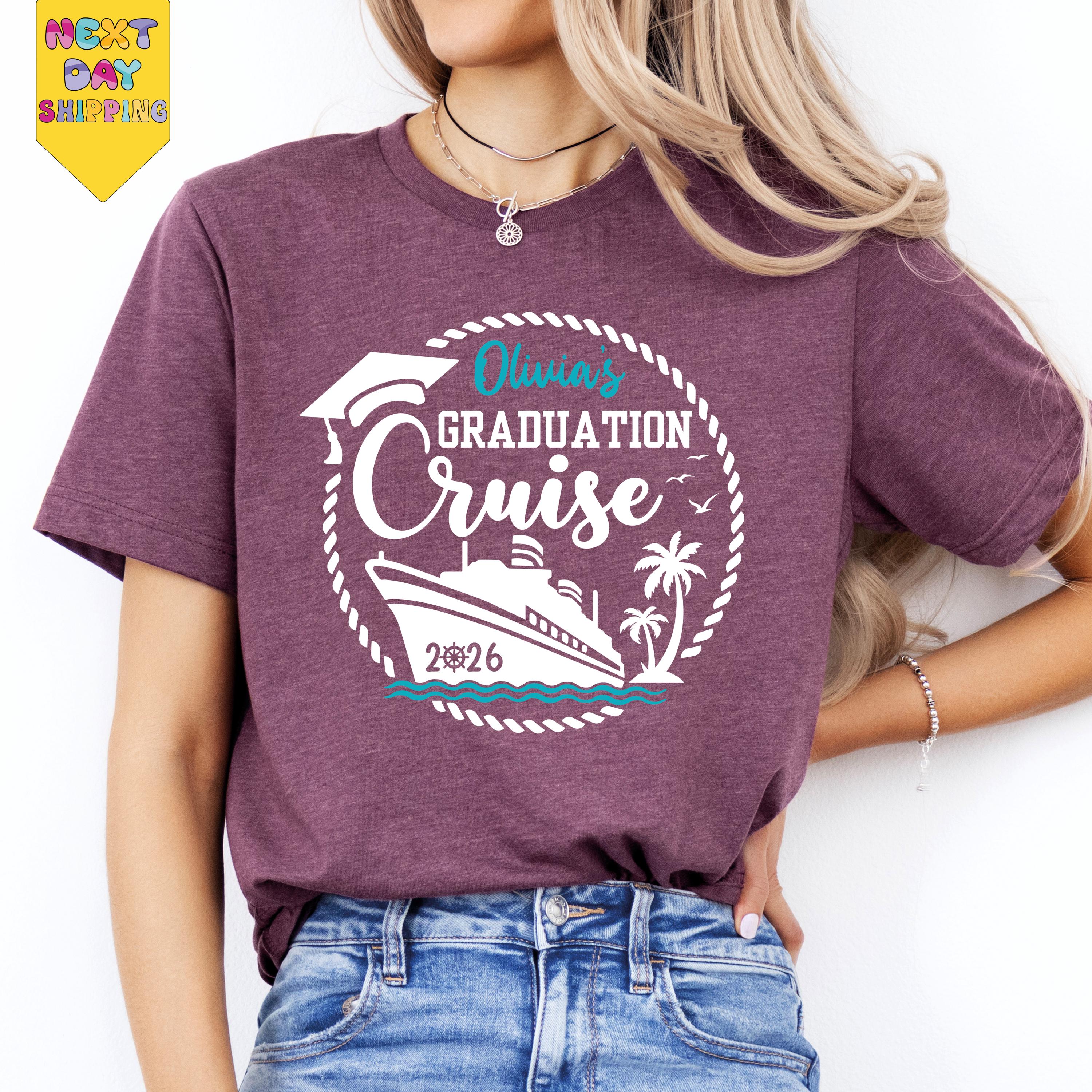 Personalized Graduation Cruise 2026 Shirt, Graduation Cruise Shirt ...