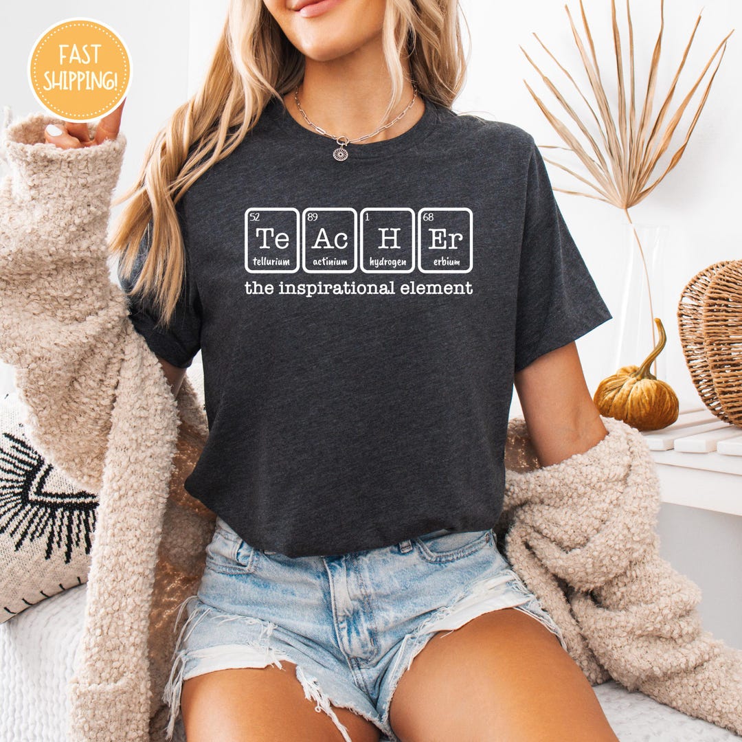 Elements Shirt, Element Symbols T-shirt, Chemistry T-shirt, Science ...